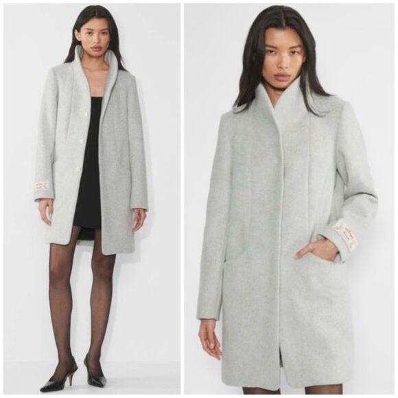 Wilfred | Jackets & Coats | Aritzia Wilfred Jacket Womens Xs Gray The ...